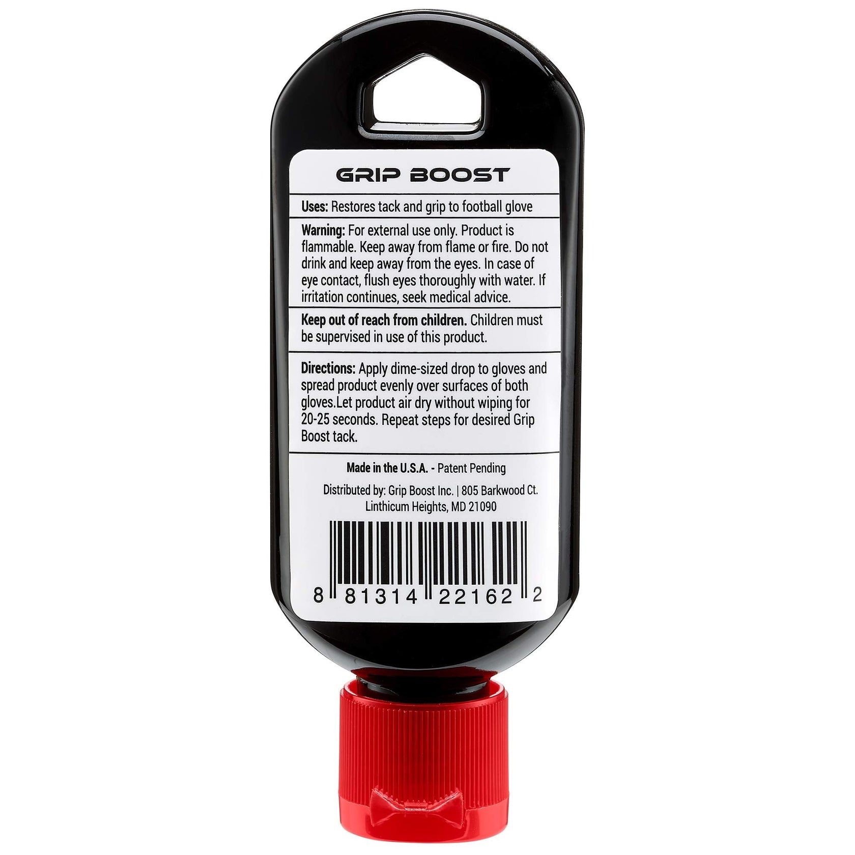 Football Glove Grip Gel 2 oz | Sticky Glove Grip Enhancer | Grip Boost